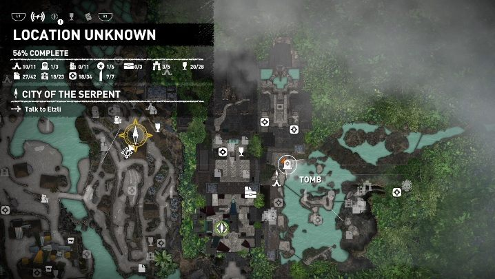 Explanation for odd Base Camp icon on Map - Shadow Of The Tomb Raider ...